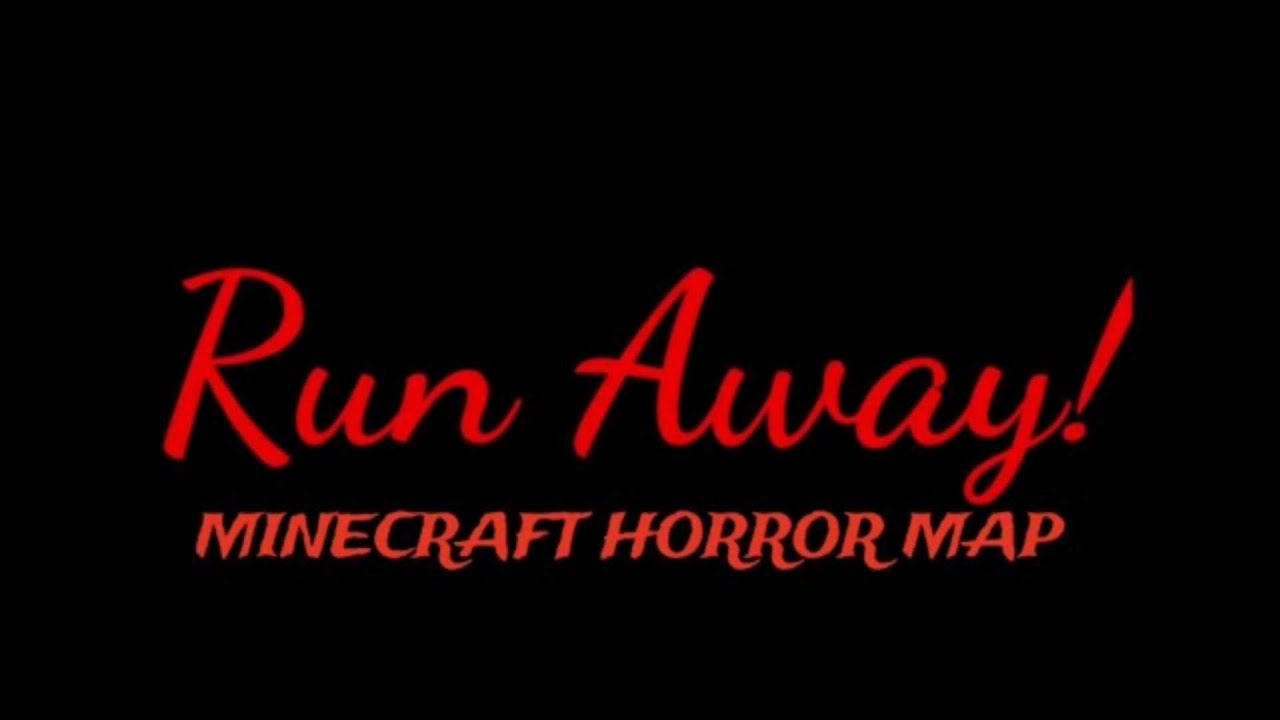 Minecraft PE: Run Away Horror Map Gameplay - YouTube
