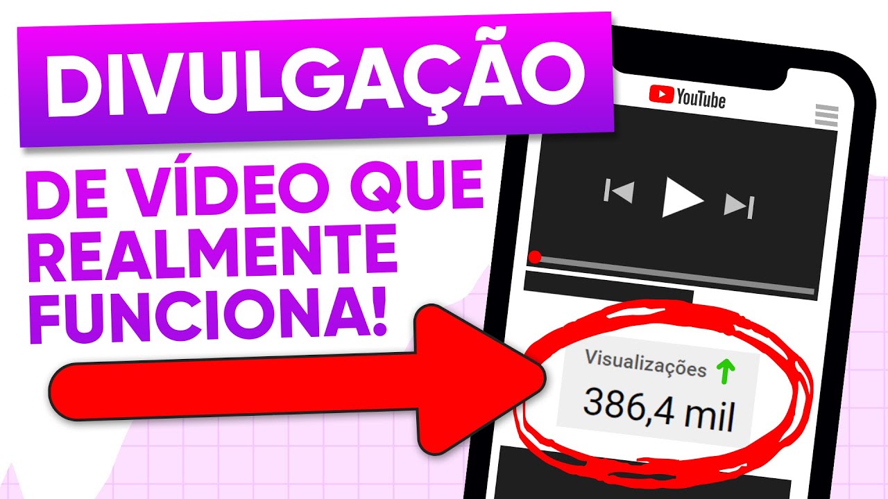 Divulgação de video no YouTube que faz você subir nas buscas - YouTube