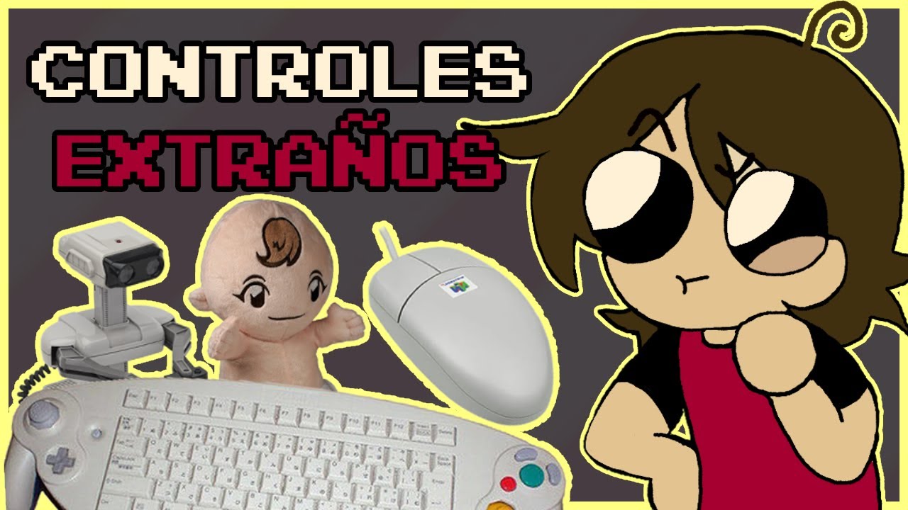 Los controles mas EXTRAÑOS en la historia de NINTENDO - YouTube