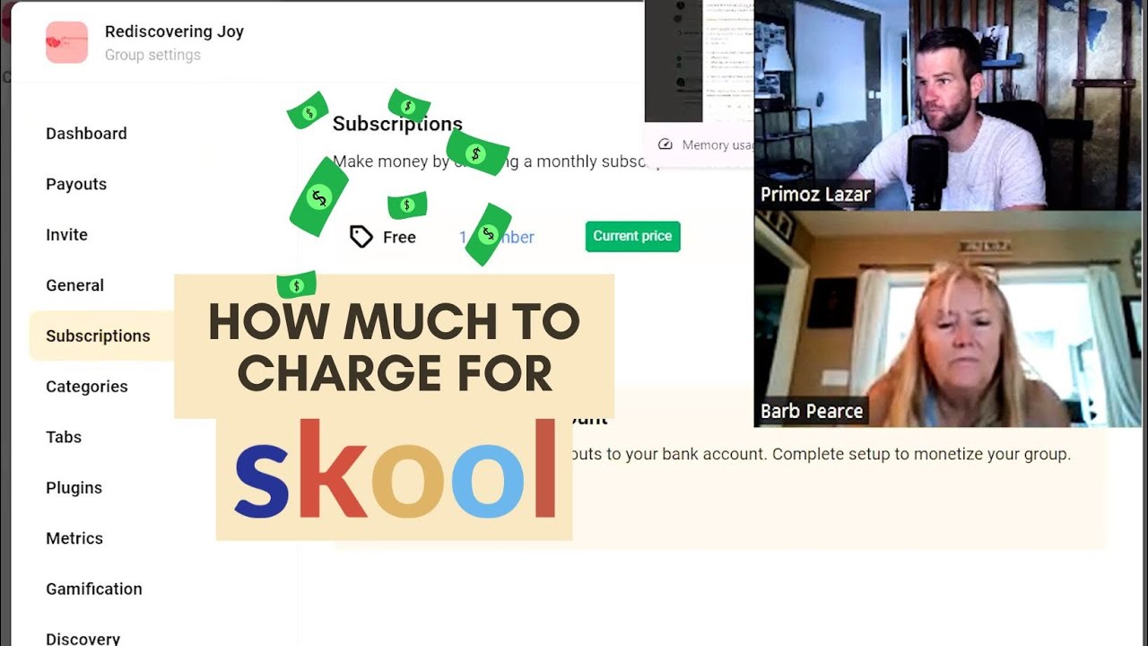 How much to charge for a Skool membership! - YouTube