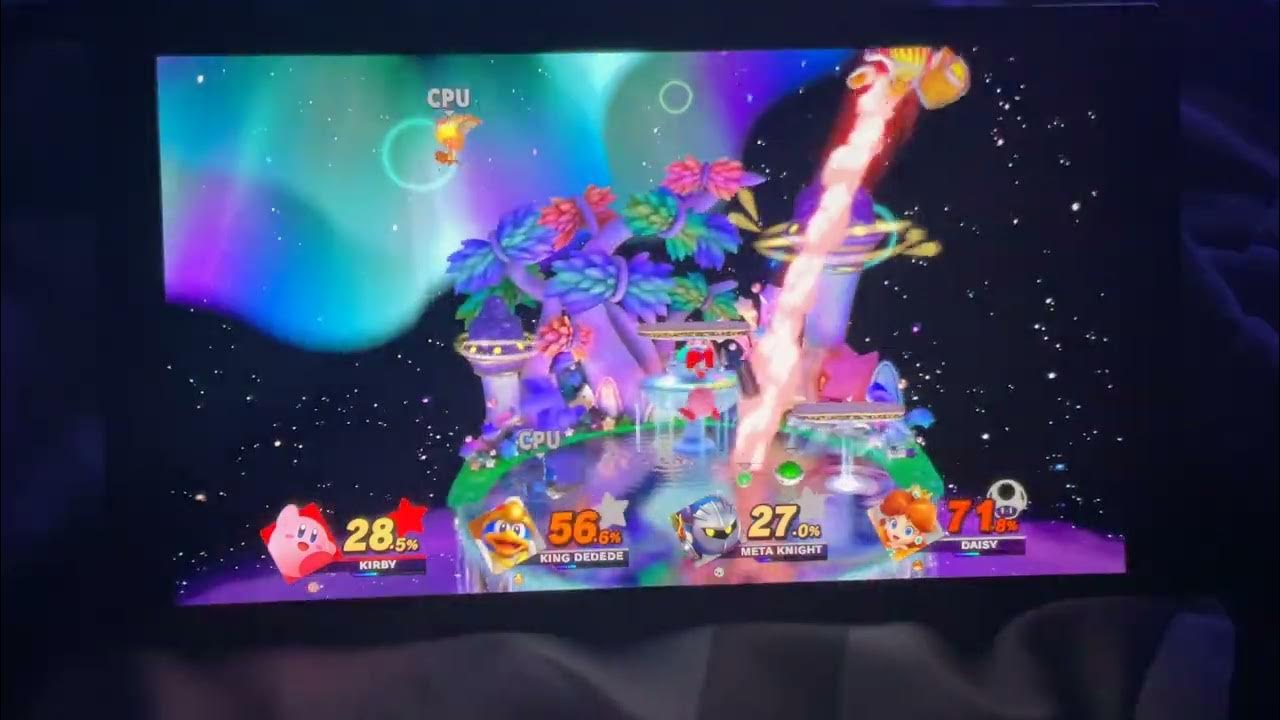 Super Smash Bros. Ultimate - Kirby vs King Dedede vs Meta Knight + Daisy Loses - YouTube