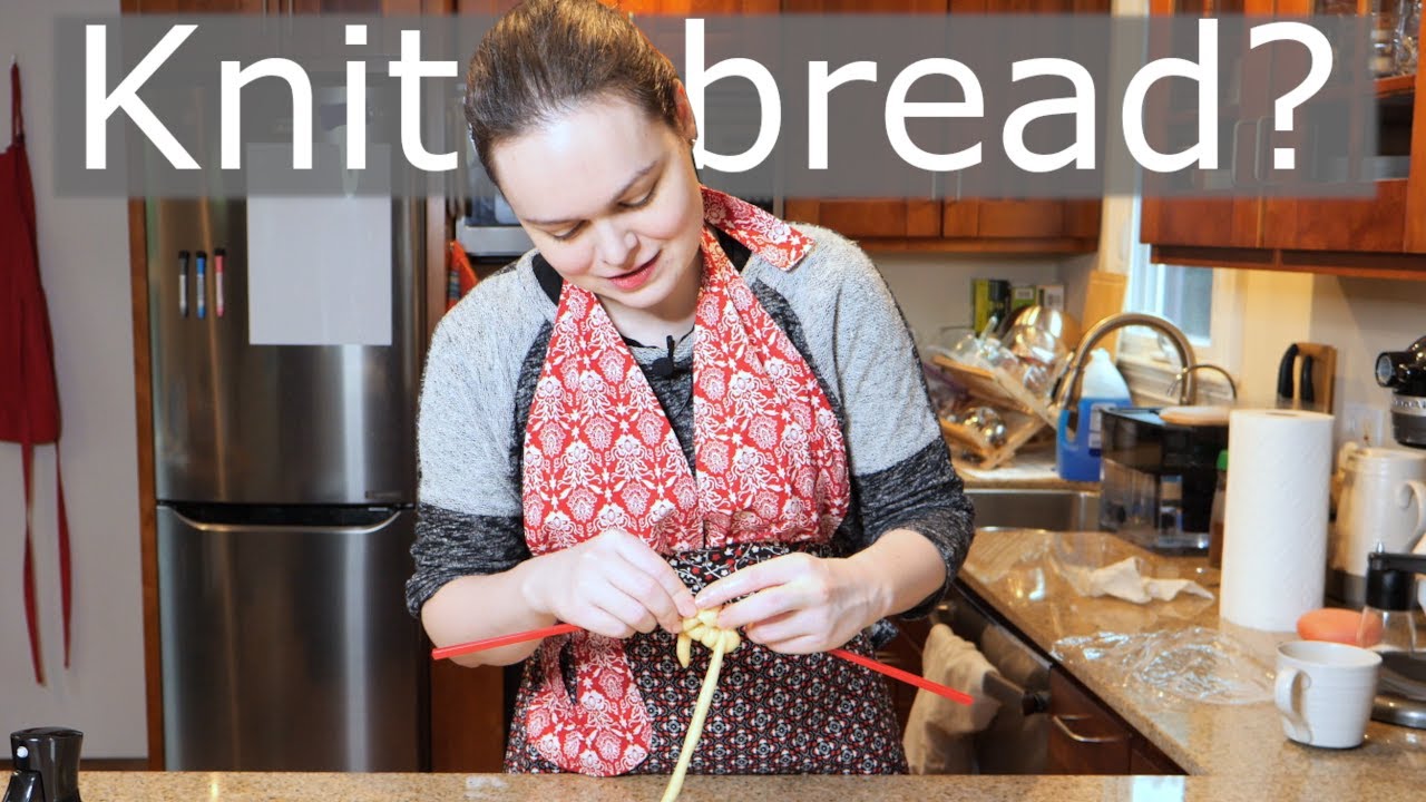 Can I knit with bread dough? - YouTube