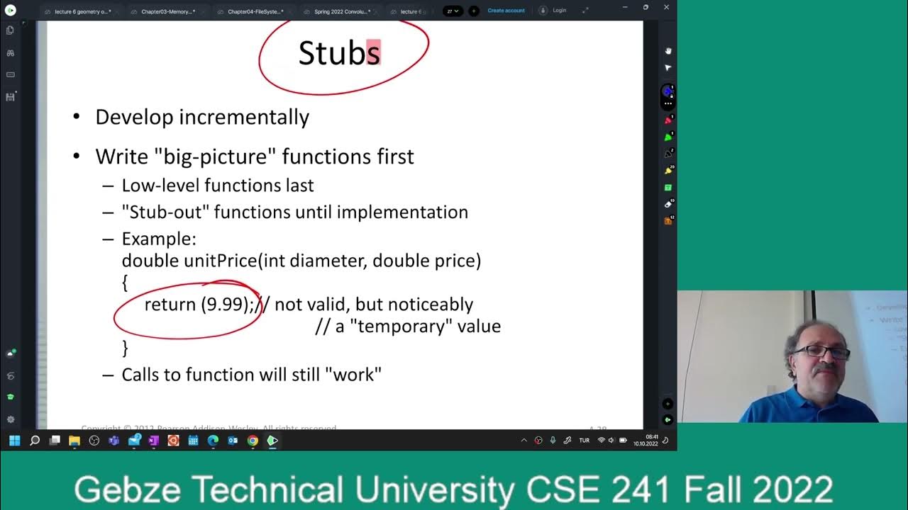 CSE 241 Fall 2022 Oct 10 2 - YouTube