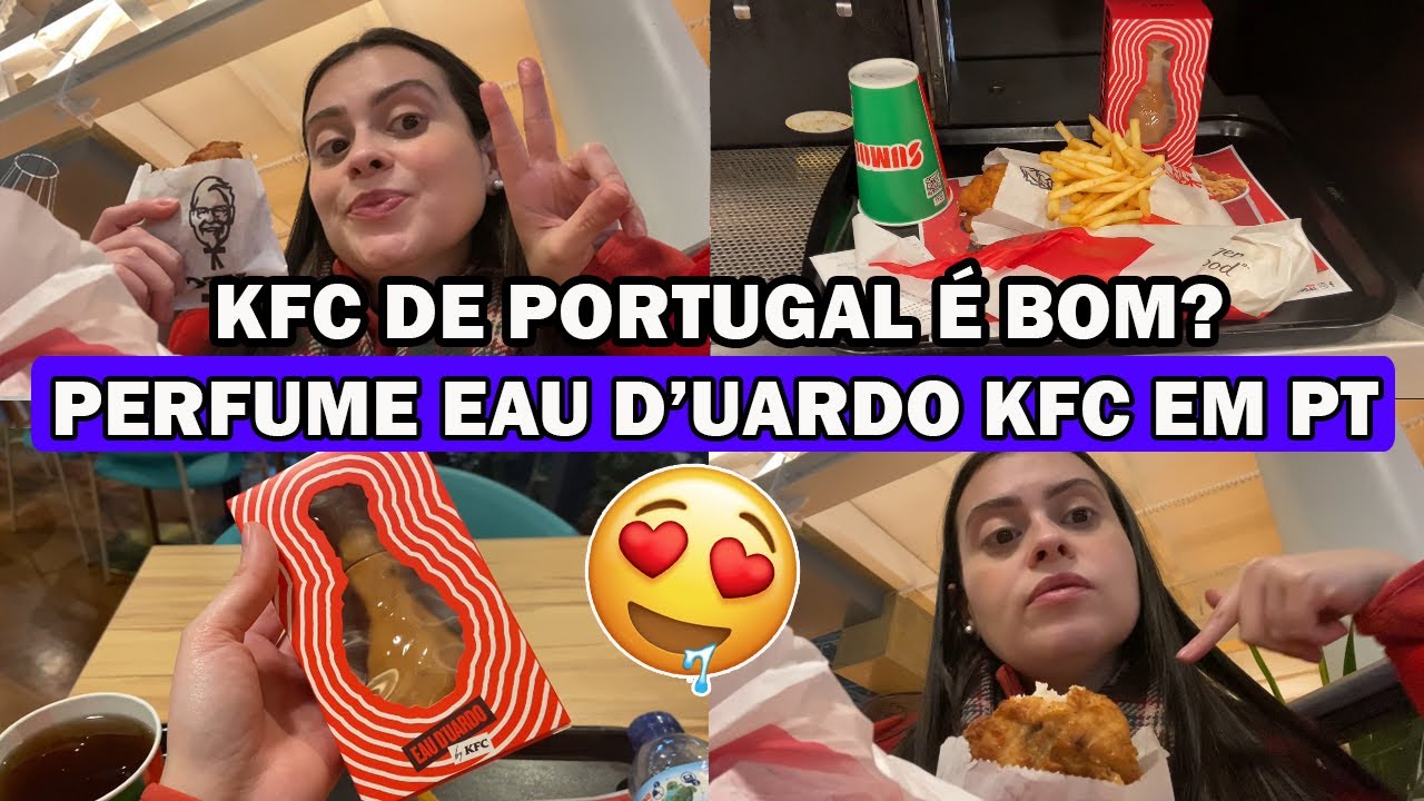 KFC PERFUME EAU D’UARDO | Encontrei o perfume de coxinha do KFC em ...