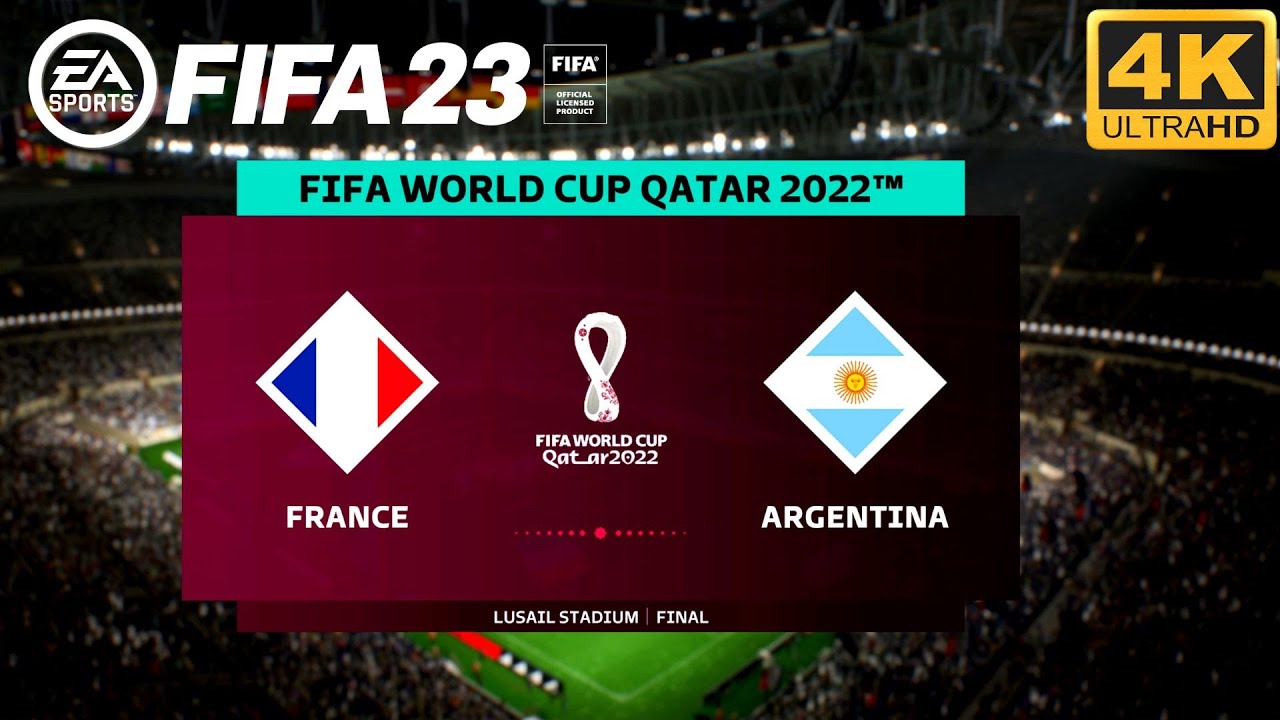 FIFA 23 | France vs Argentina - Final FIFA World Cup Qatar 2022 | Full ...