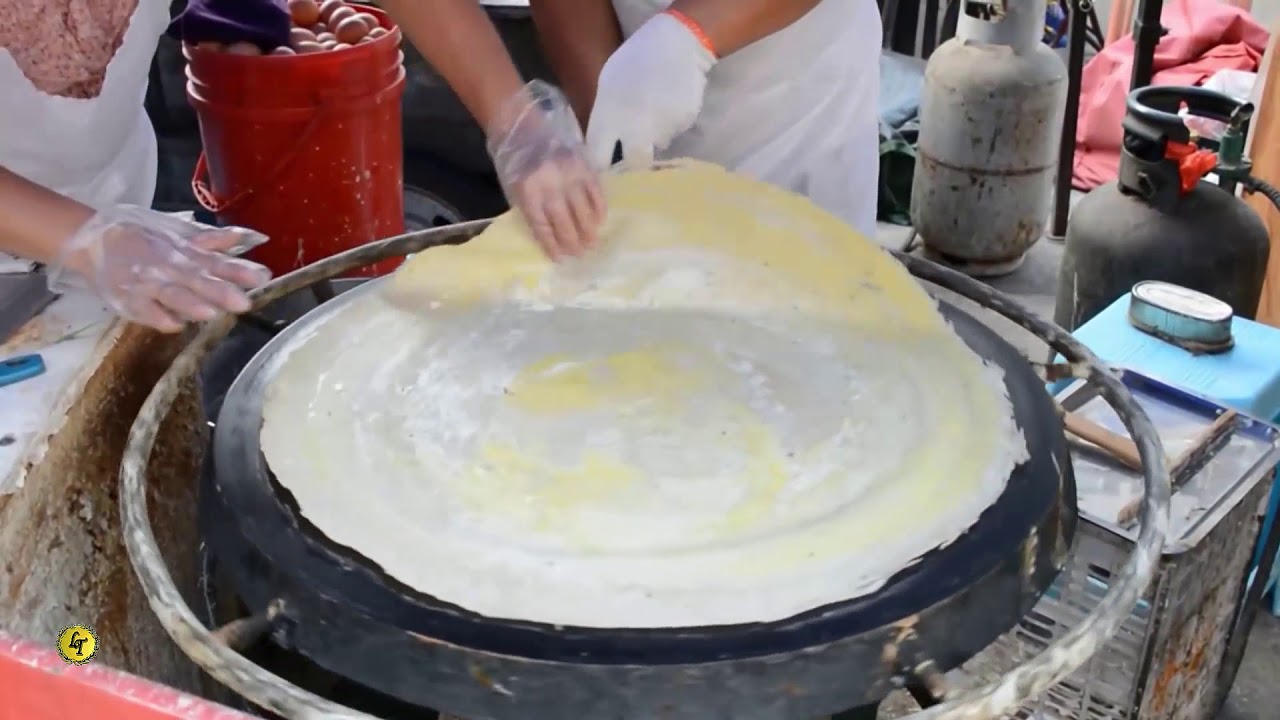 Beijing Street Food Traditional - Jian Bing - YouTube