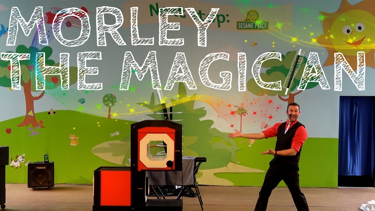 The Coolest Magic Show EVER with Morley the Magician at Sesame Place ...