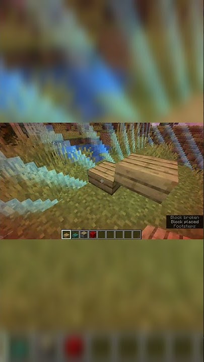 how to turn 2 slabs into 1 block (java edition) - YouTube