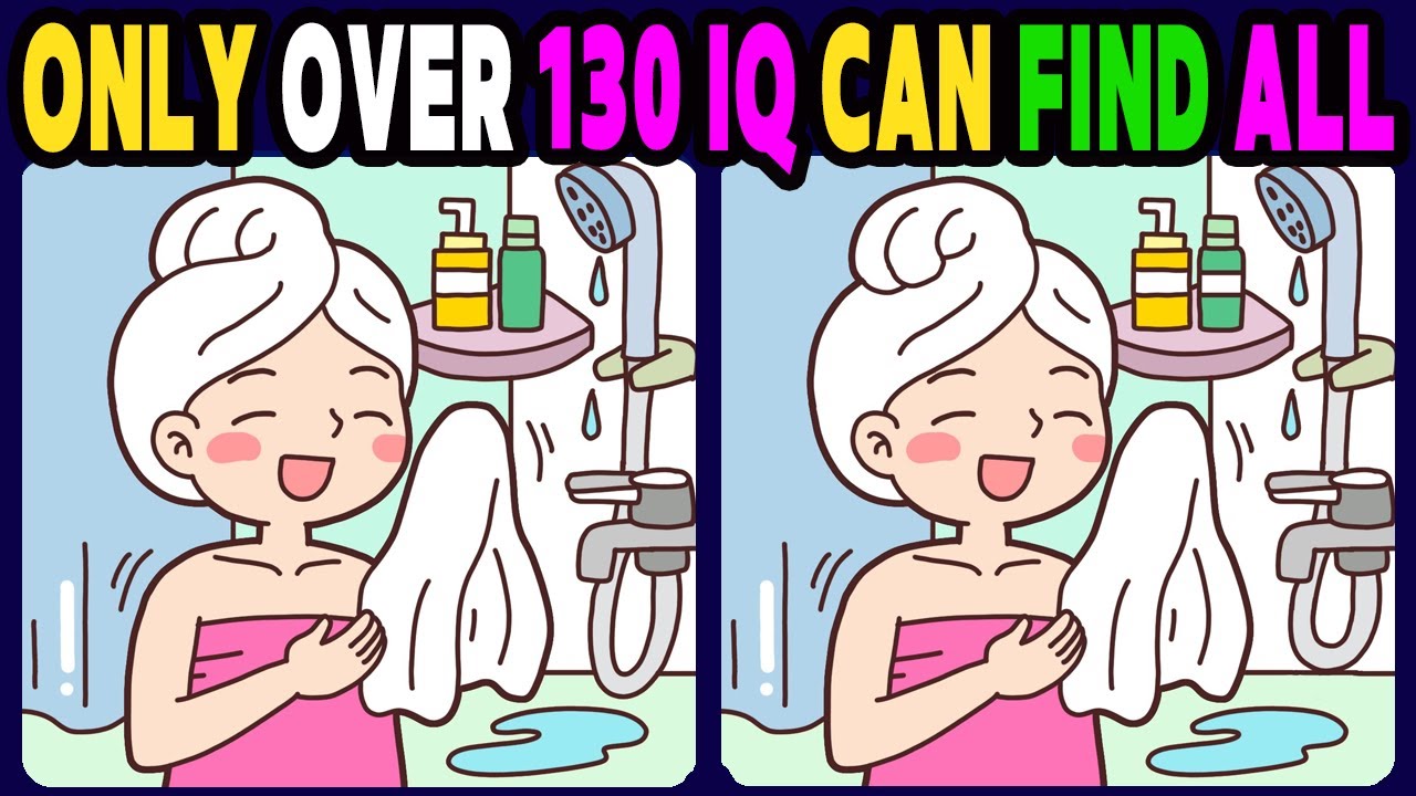 【Find the difference】Only Over 130 IQ Can Find All! / Fun Challenge【Spot the difference】391 ...