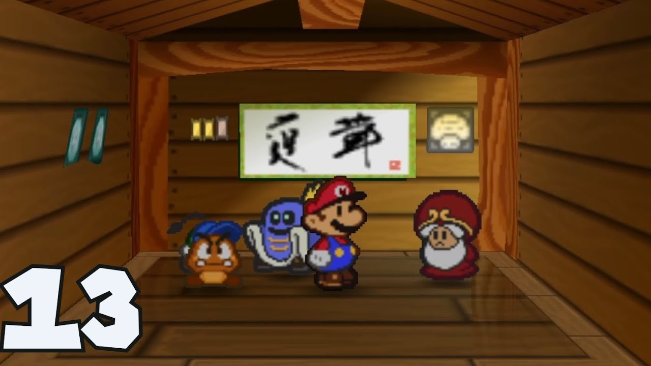 Entraînement au Dojo - Paper Mario #13 - YouTube