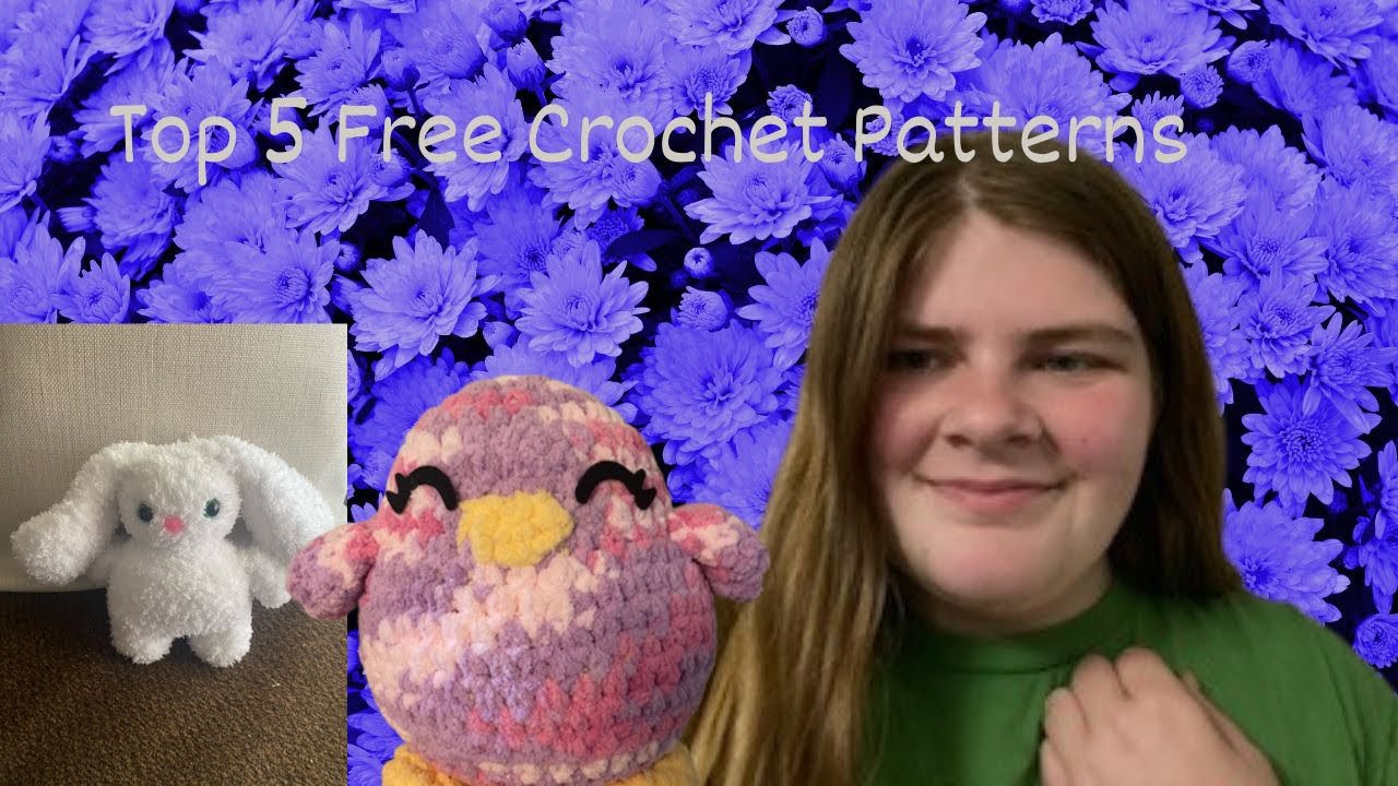 My Top 5 Free Crochet Patterns! Includes talking about pricing and ...