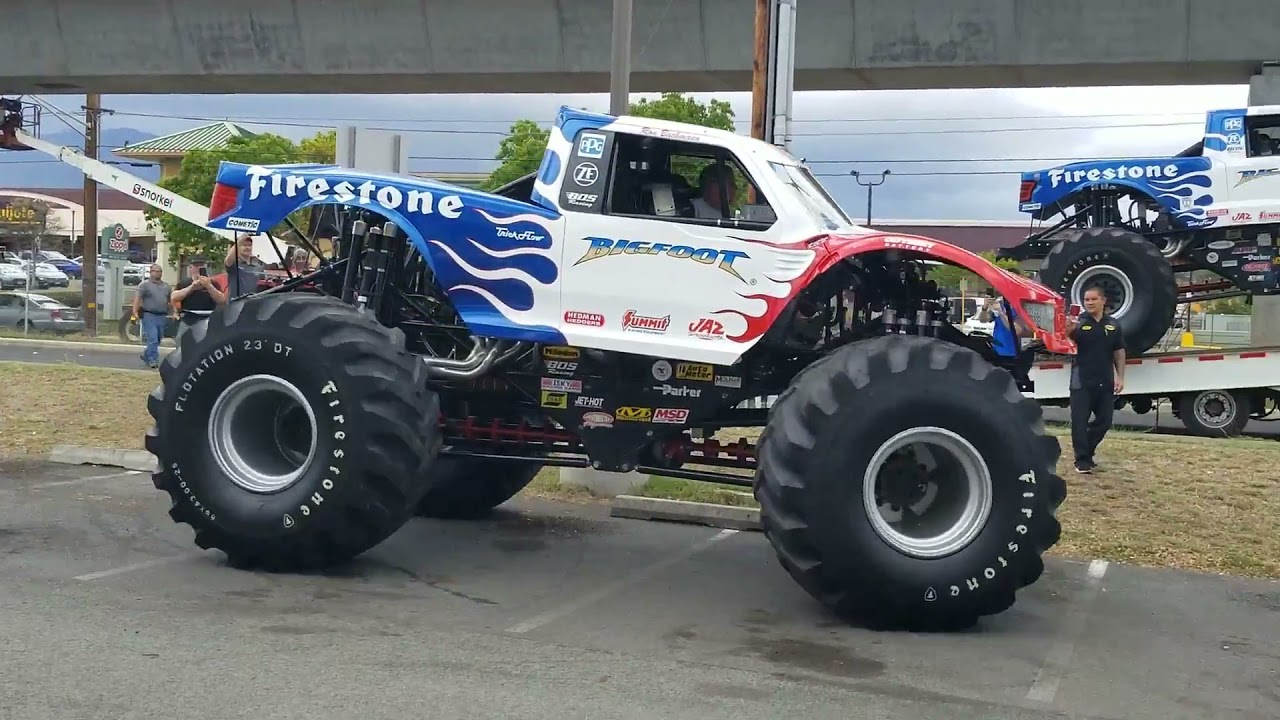Dan Runte and Bigfoot #14 Monster X Tour Hawaii 2019 - YouTube