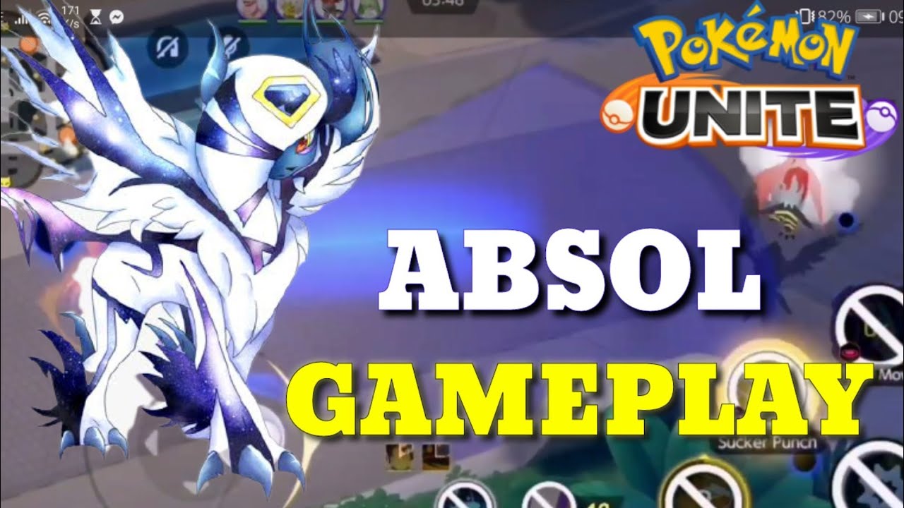 POKEMON UNITE: ABSOL Gameplay | Beta Test - YouTube