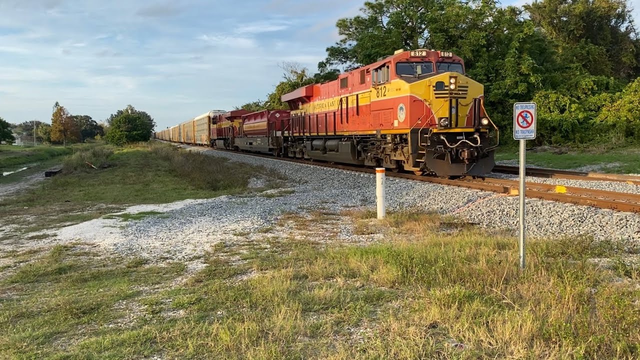 FEC TRAIN 105 @ 4:40pm 11-23-23 - YouTube
