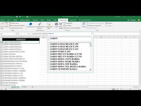 COMO BUSCAR DATOS EN UN TEXTBOX Y VERLOS EN UN LISTBOX - YouTube