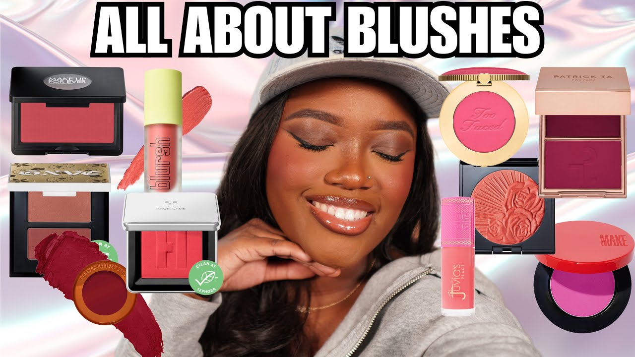 MY TOP 10 CURRENT FAVORITE BLUSHES!!! - YouTube