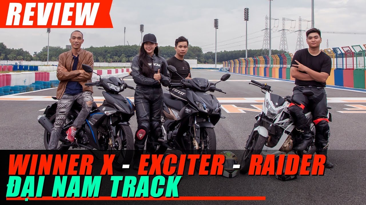Đối đầu, so sánh Honda WINNER X vs EXCITER vs RAIDER: pé GẤU thử thách ...