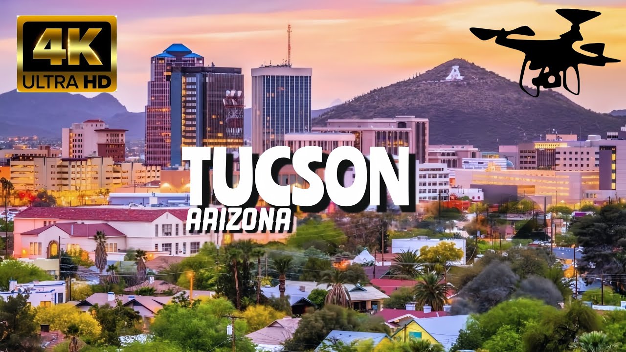 Tucson, Arizona In 4K By Drone - Amazing View Of Tucson, Arizona - YouTube