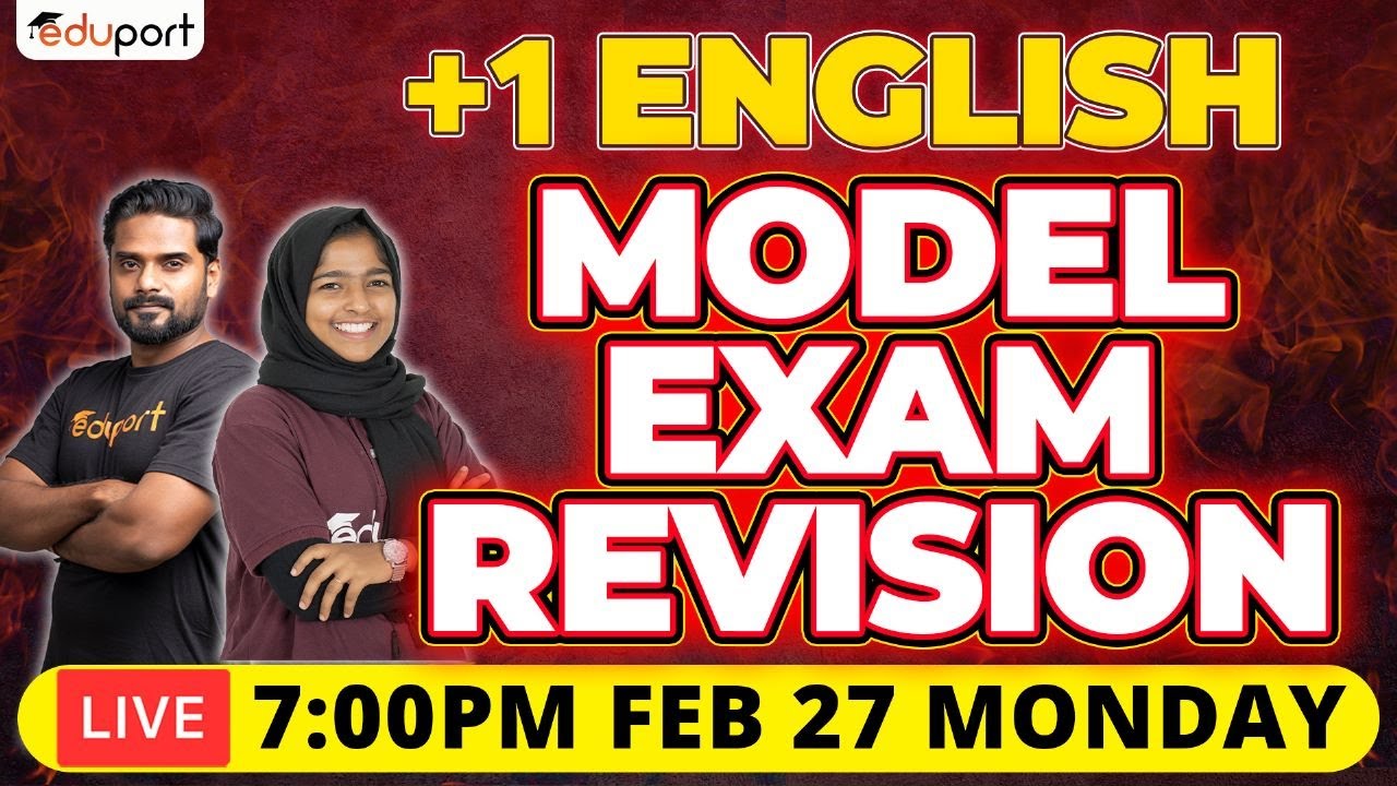 Plus One Model Exam Live English Model Exam Revision YouTube plus-one-model-exam-live-english-model-exam-revision-youtube