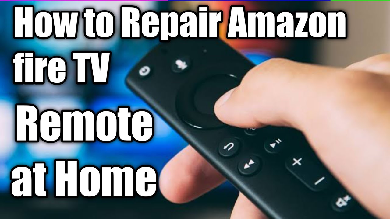How to repair Amazon Fire TV remote | Voice command error. - YouTube