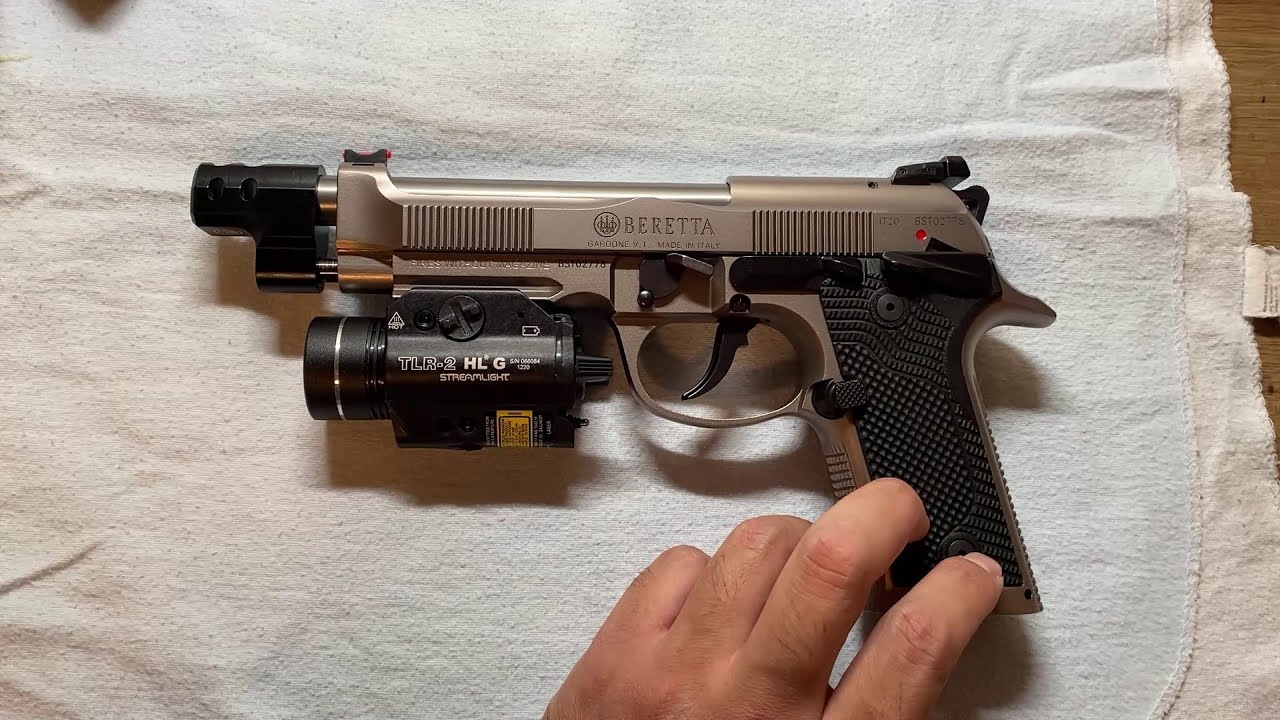 Ltt Beretta 92x Performance With Compensator Youtube