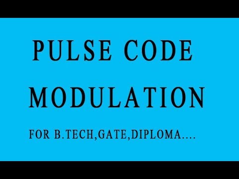 PULSE CODE MODULATION (PCM) IN HINDI. - YouTube