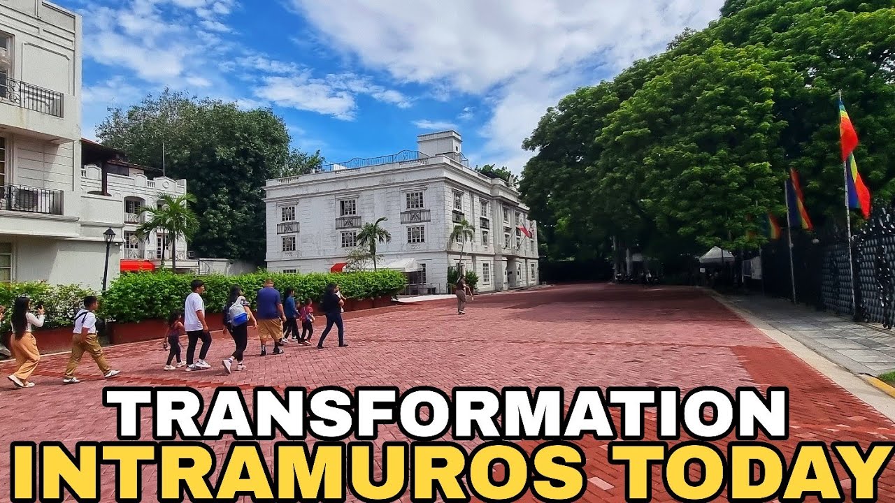 INTRAMUROS TRANSFORMATION GENERAL LUNA PEDESTRIAN FRIENDLY - YouTube