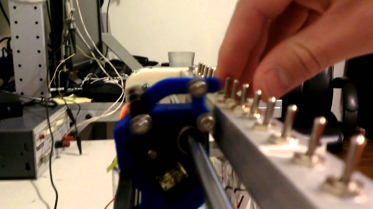 Useless machine 4-bar mechanism - YouTube