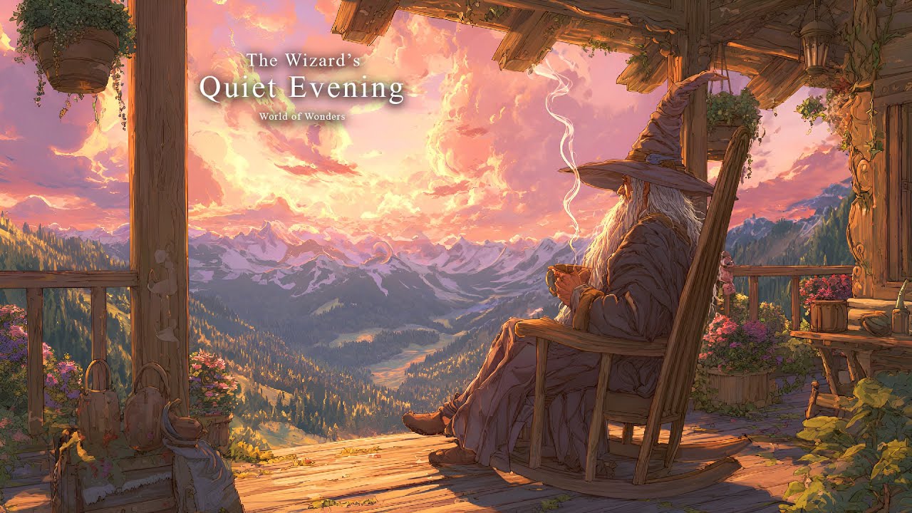 Medieval Fantasy Music for Study and Sleep | The Wizard’s Quiet Evening ...
