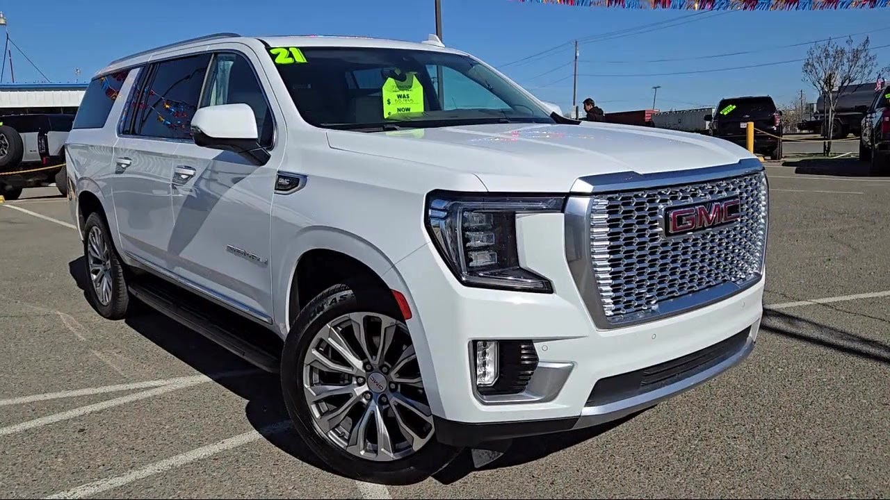 2021 GMC Yukon XL Denali Sport Utility Modesto Tracy Turlock Los Banos ...