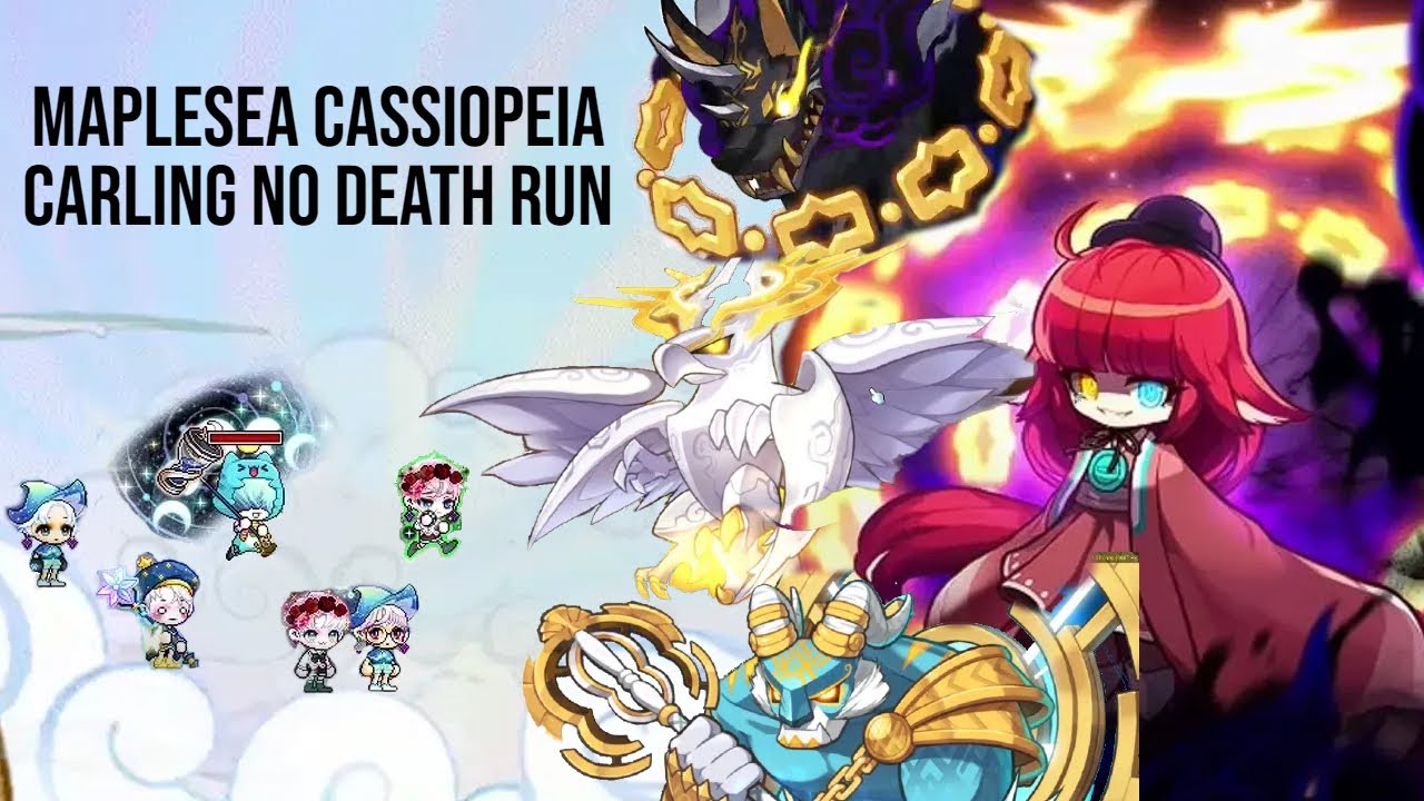 [MapleSEA] Cassiopeia Carling 2nd clear No Death Run - YouTube