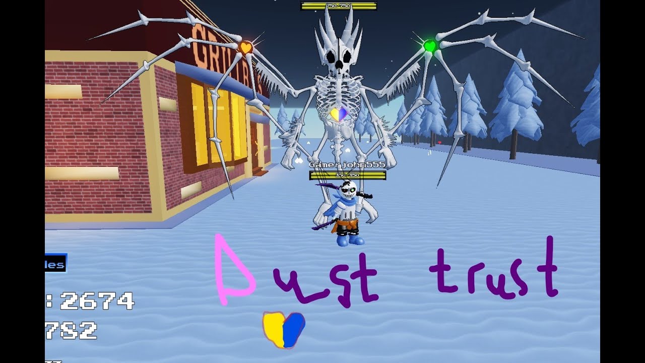 (DUSTTRUST Update) Undertale: Timeline Collapse All phases - YouTube