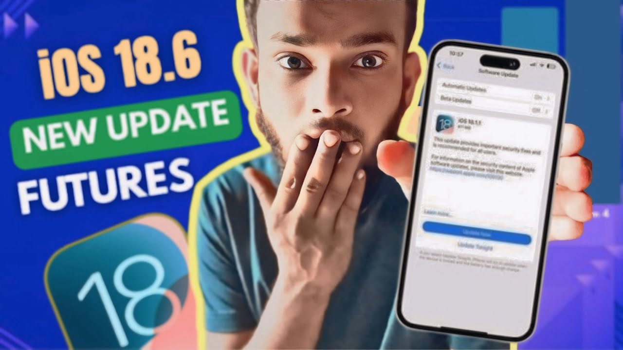iPhone iOS 18.6 New Stable Update | iOS 18 New Update Features - YouTube