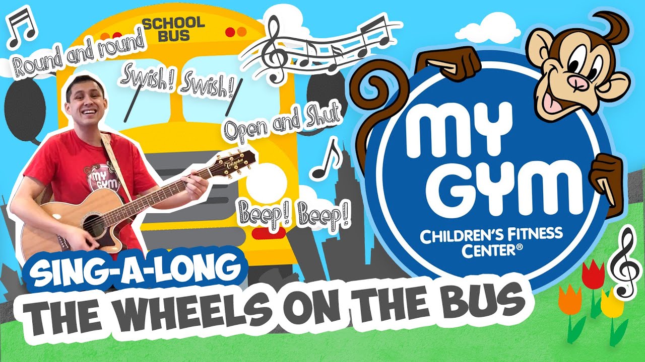 【Sing-A-Long】The Wheels on the Bus/バスのうた - YouTube