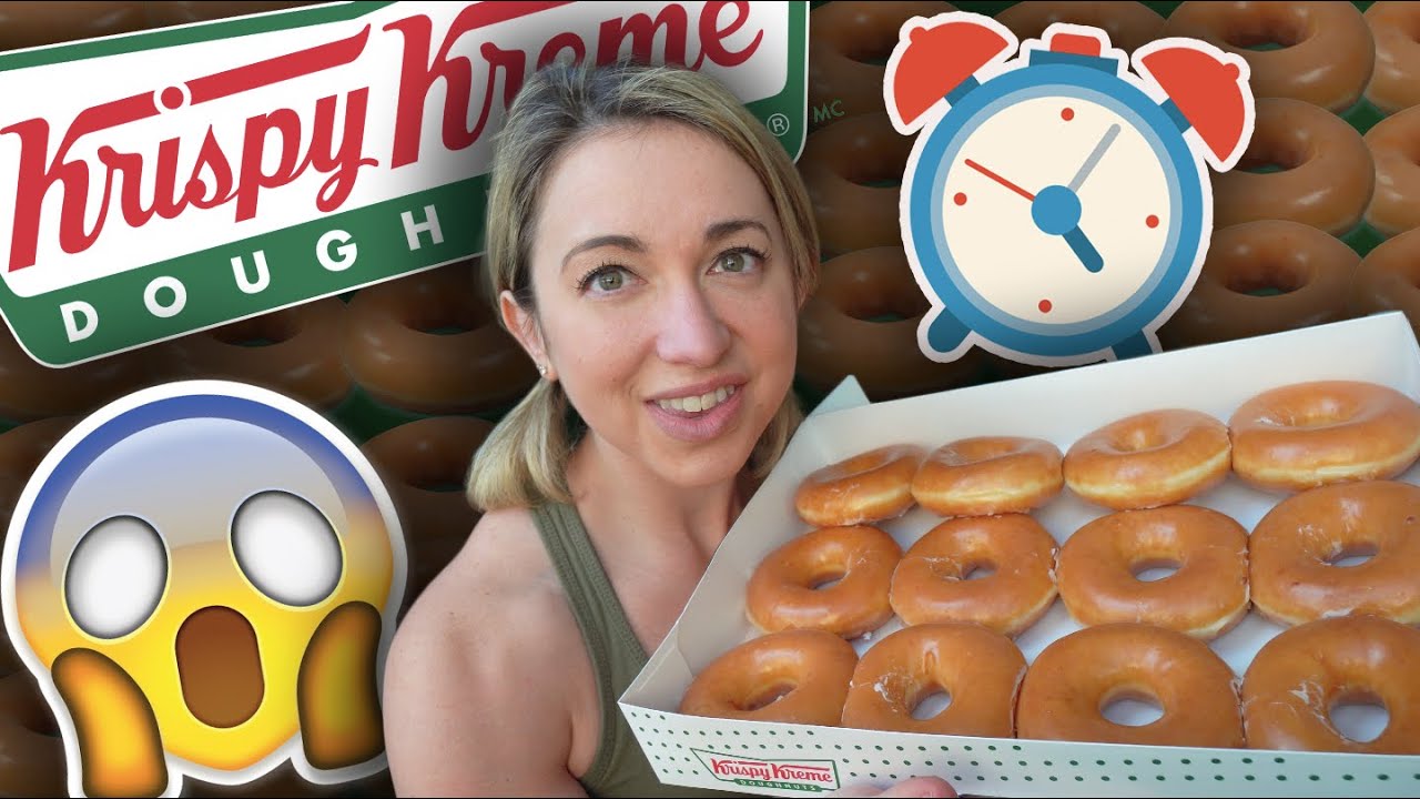 THE DOZEN KRISPY KREME DONUT CHALLENGE - YouTube