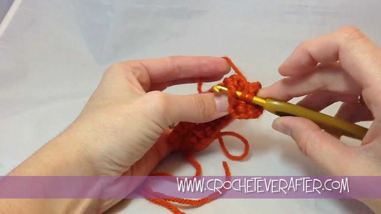 Single Crochet Tutorial #15: Vertical Rib in SC using Post Stitches ...