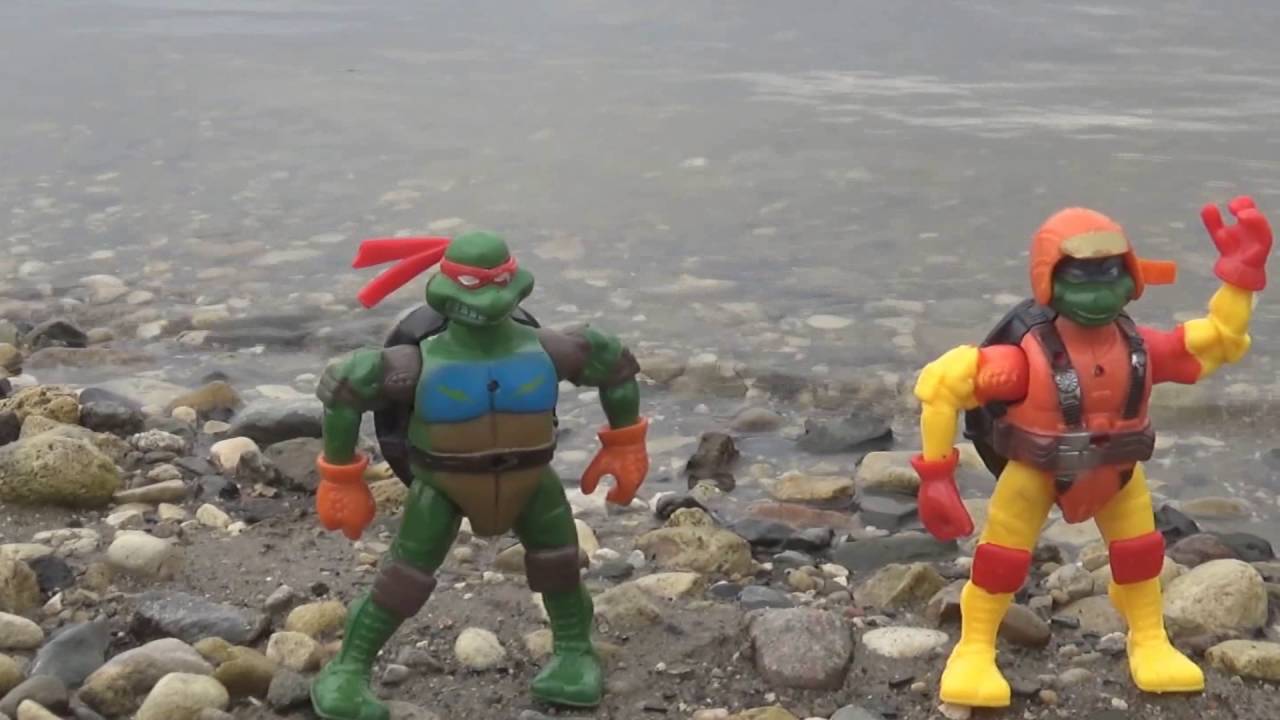 TEENAGE MUTANT NINJA TURTLES 2 on the river TMNT Movie HD - YouTube