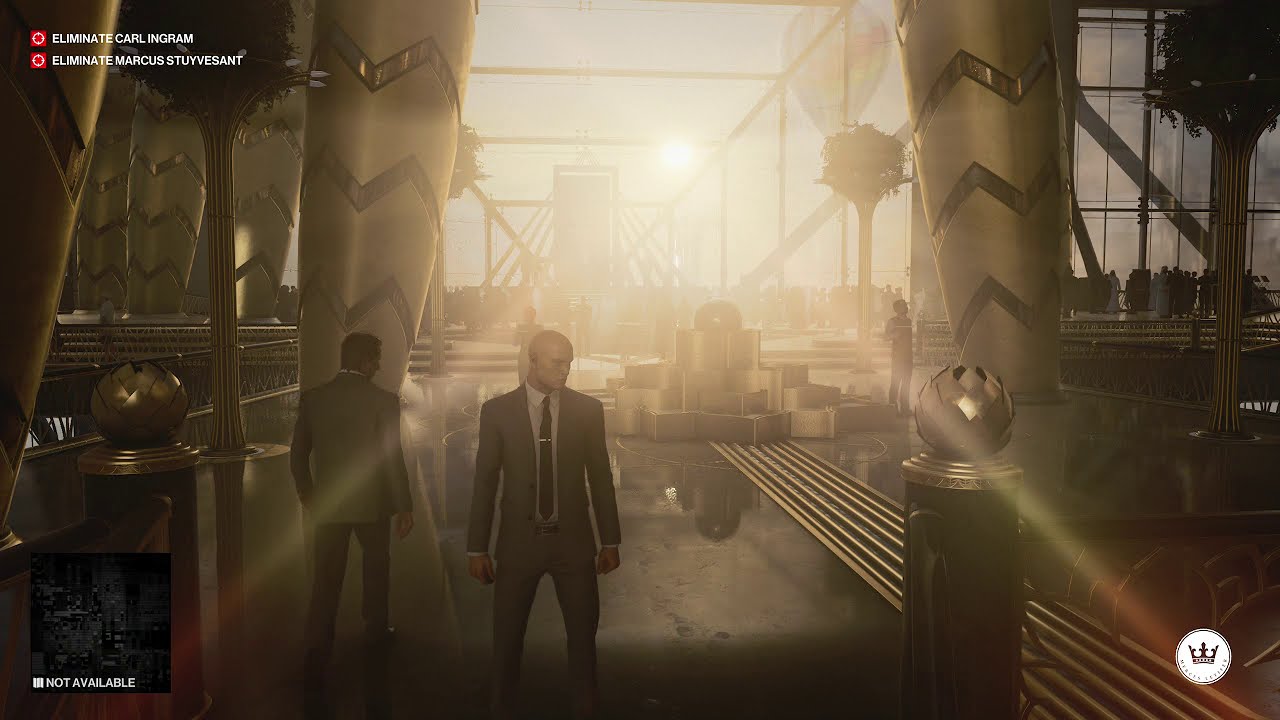 Hitman 3 Change Clothes Infiltrate Crowd at Hotel - YouTube