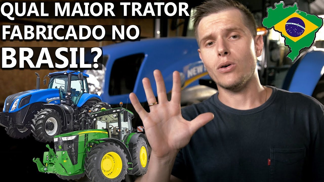TOP 5 MAIORES TRATORES FABRICADOS NO BRASIL - YouTube