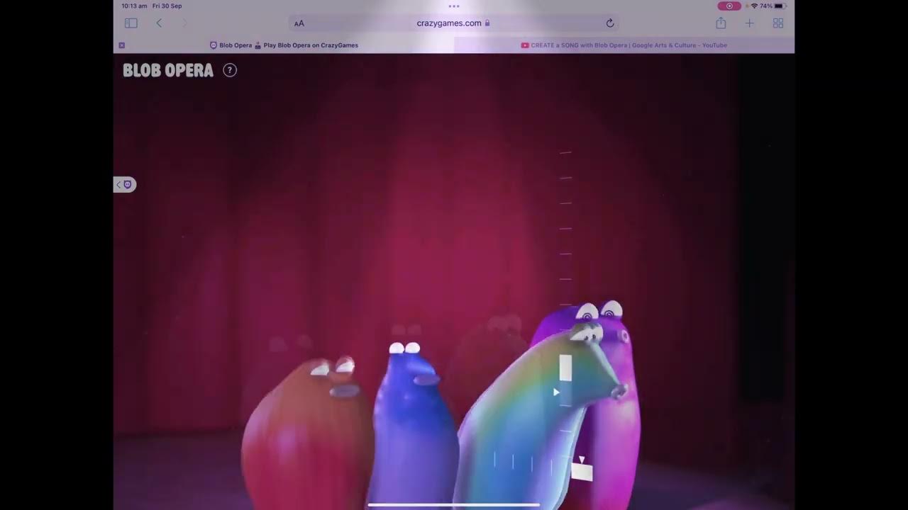 interrupting blobs - YouTube