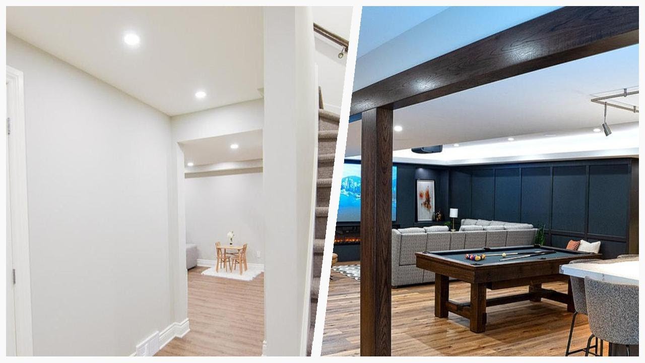 75 Look-out Basement With A Home Theater Design Ideas You'll Love 🌈 ...