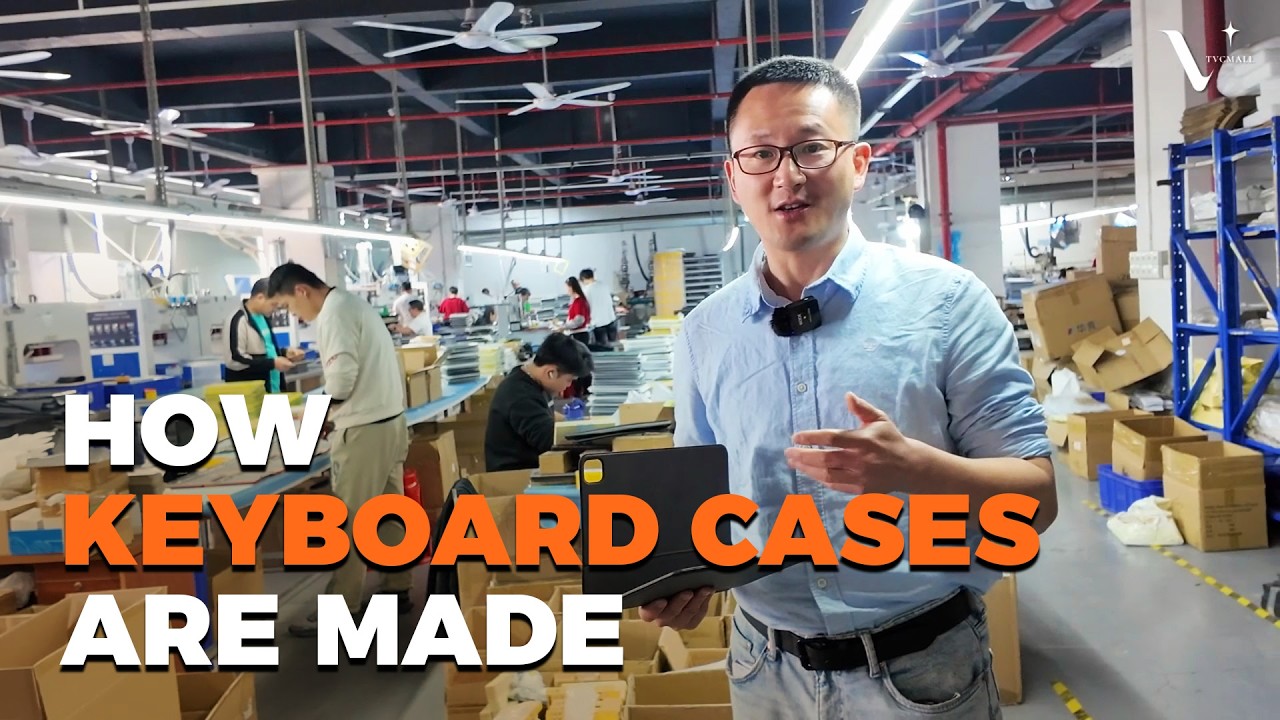 How Keyboard Cases Are Made l Factory Tour - YouTube