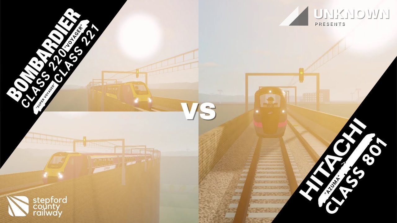 CLASS 220/221 VS CLASS 801 (Stepford County Railway/SCR Roblox) - YouTube