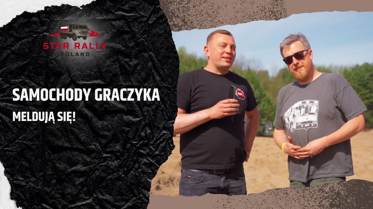Tomasz Graczyk z kanału Samochody Graczyka melduje się na Star Rally ...