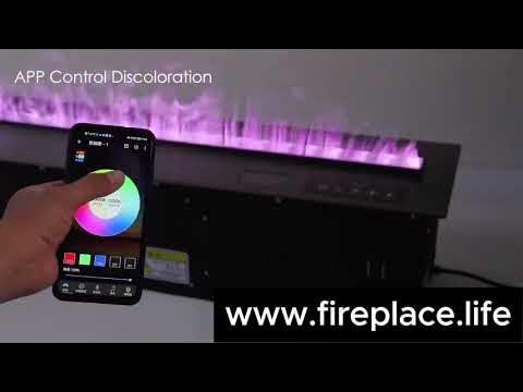 3D Water Atomization Fireplace - YouTube