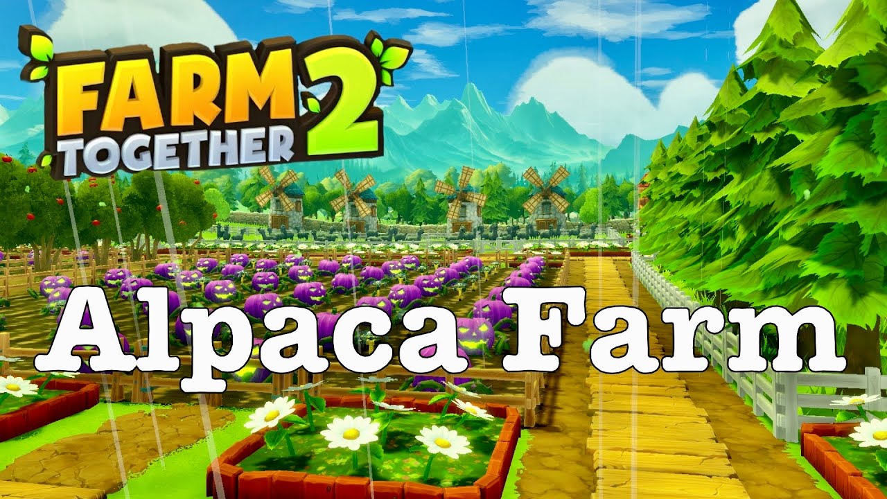 Farm Together 2 Building Alpaca Farm Stream with @Jennooki - YouTube
