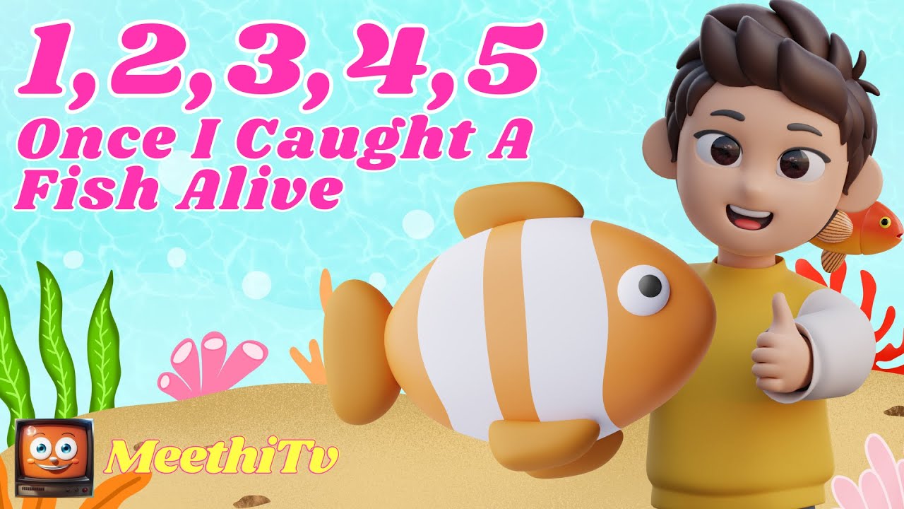 1 2 3 4 5 Once I Caught A Fish Alive 123 Nursery Rhymes Meethitv 1-2-3-4-5-once-i-caught-a-fish-alive-123-nursery-rhymes-meethitv