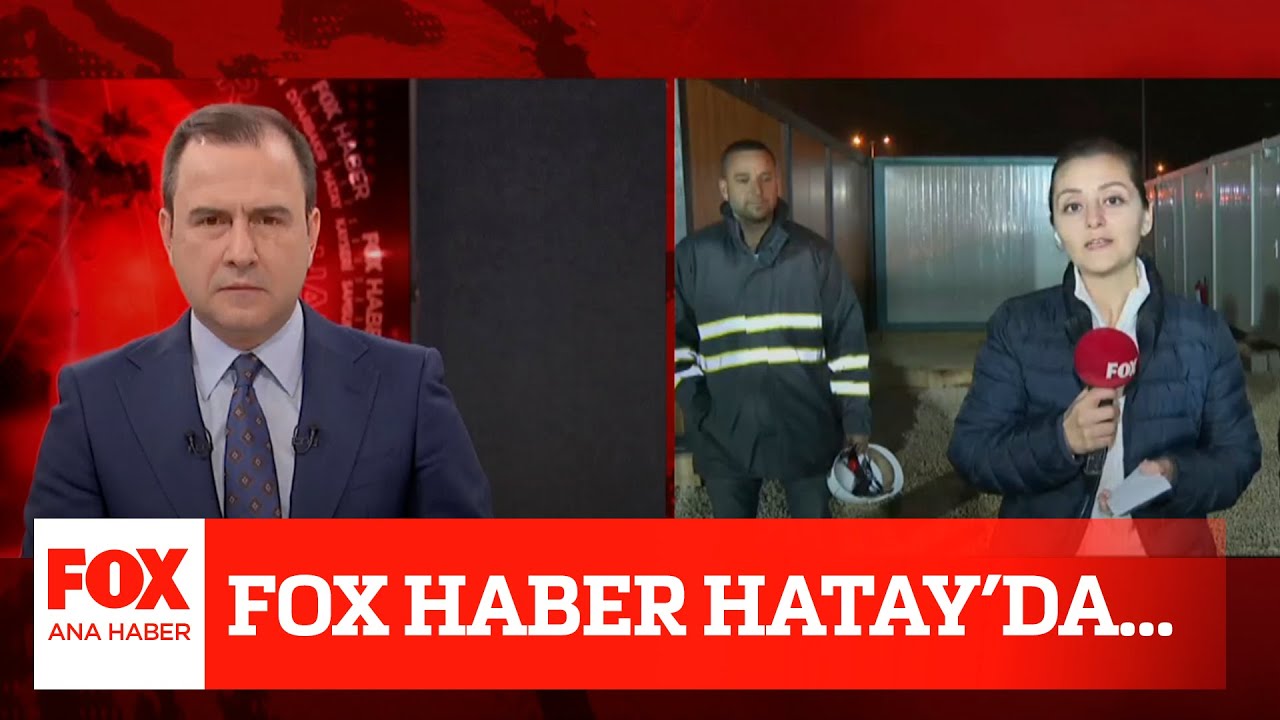 FOX Haber Hatay'da... 23 Şubat 2023 Selçuk Tepeli ile FOX Ana Haber ...