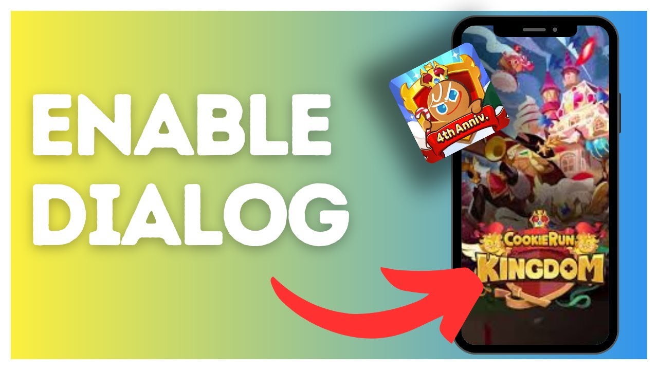 How to enable dialog on Cookie Run: Kingdom? - YouTube