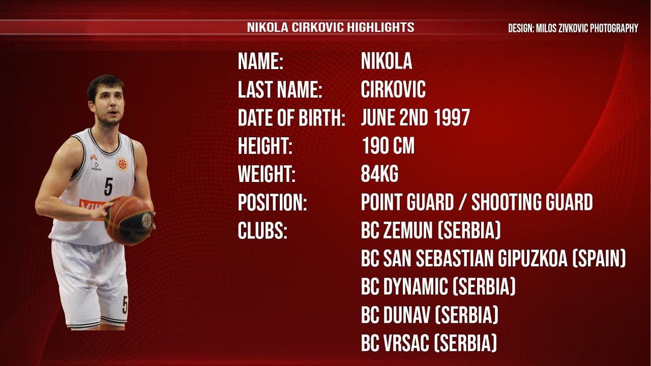 Nikola Cirkovic highlights season 2019-2020 - YouTube